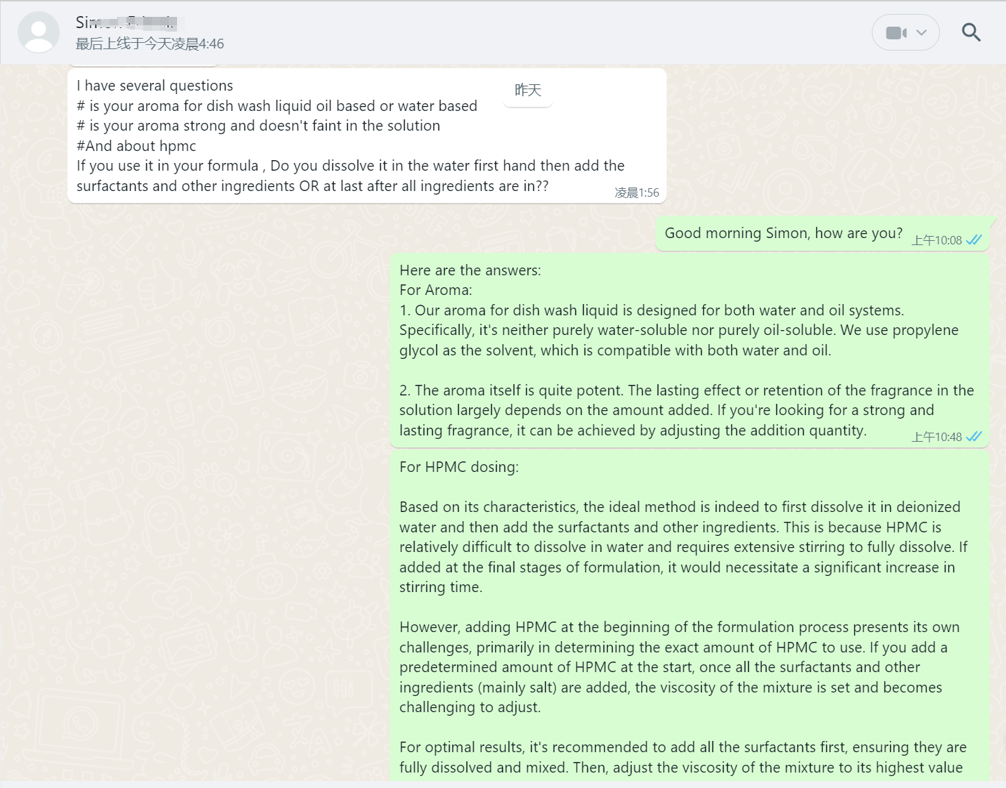 Revolutionizing HPMC Dosing in Detergent Formulations: A Yeser ...