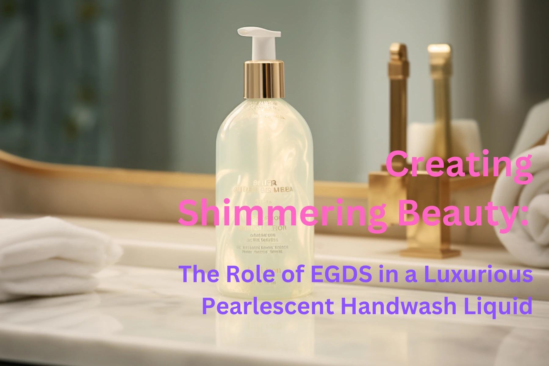 Pearlescent Handwash Liquid Formula with EGDS | Yeser Chemicals